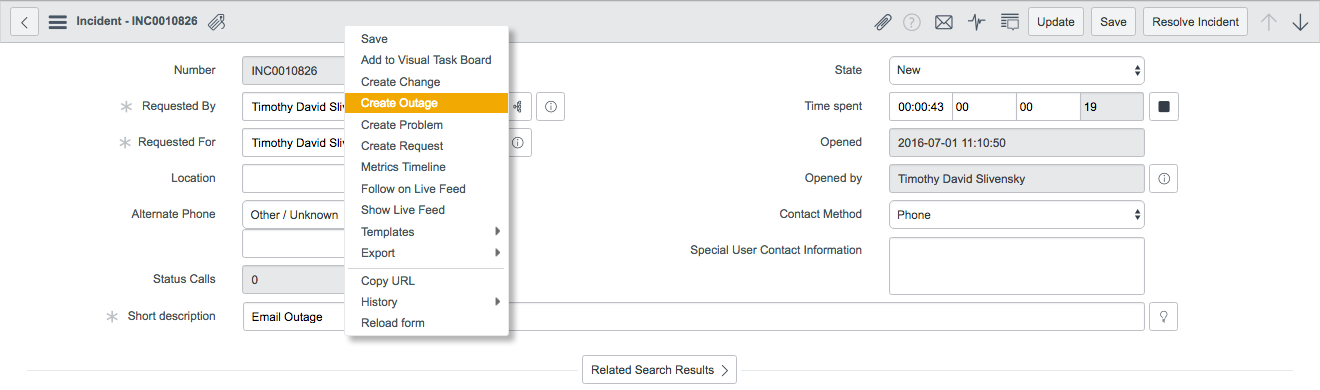 Knowledge Base Article - Service Portal